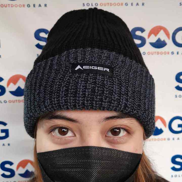 Topi kupluk EIGER Acrylic Thinsulate Lipat 100% | Lazada Indonesia