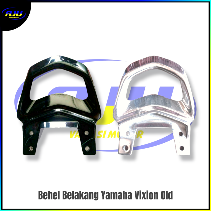 Behel Vixion Old Bagian Belakang Bahan Alumunium Varian Warna Silver ...