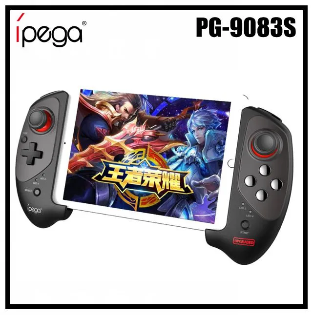 PG-9083s Bluetooth 4.0 Wireless Retractable Gamepad Telescopic Handle Pad for Android / iOS ...