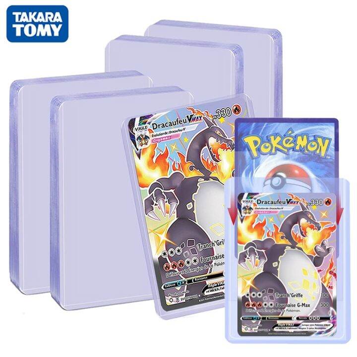 Pokemon Card Sleeves อัลบั้มโปร่งใสหนังสือ Pokémon Yugioh การ์ด ...
