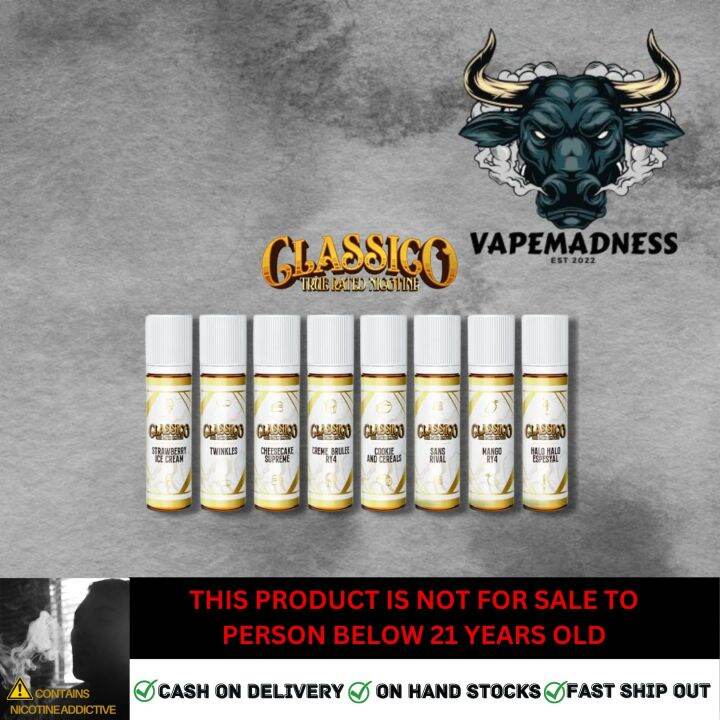 Classico EJuice by Liquido 60ml | Classico Vape Juice Eliquid 60/40 ...