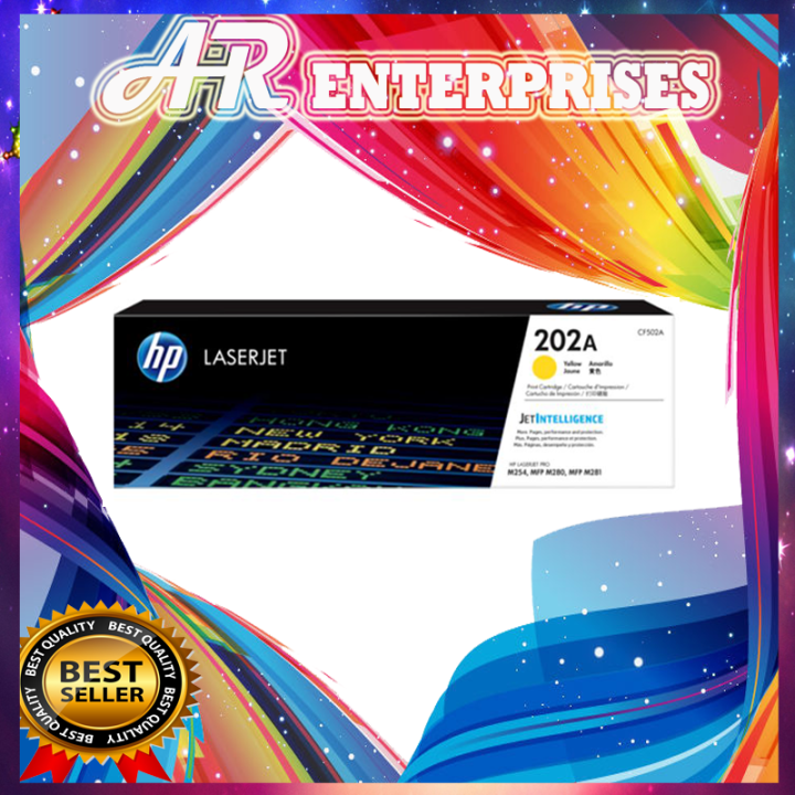 HP 202A Yellow Original LaserJet Toner Cartridge (CF502A) | Lazada PH