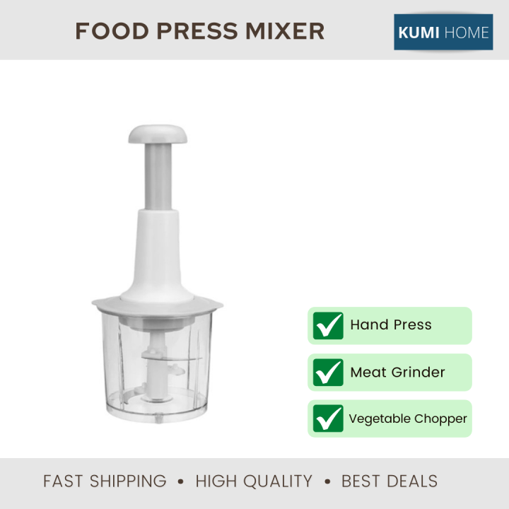 KUMI Home Meat Grinder Vegetables Chopper Multi-Functional Manual Food ...