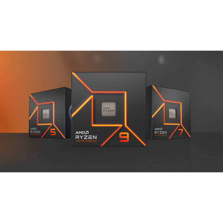 AMD Ryzen 7000 Desktop Processor R5 7600X / R7 7700X / R9 7900X / R9 ...