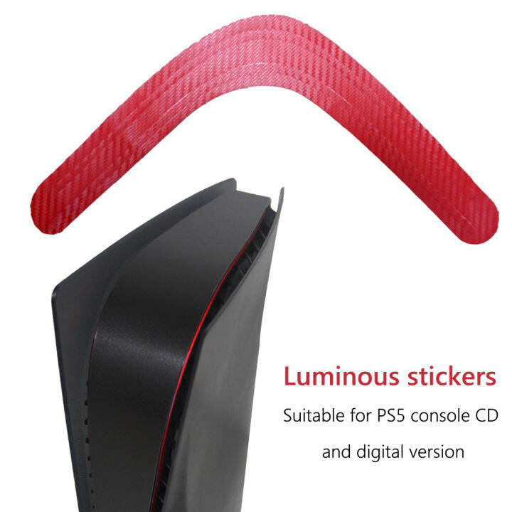 LED Light Strip Luminous Sticker for Playstation 5 Console PS5 Host ...