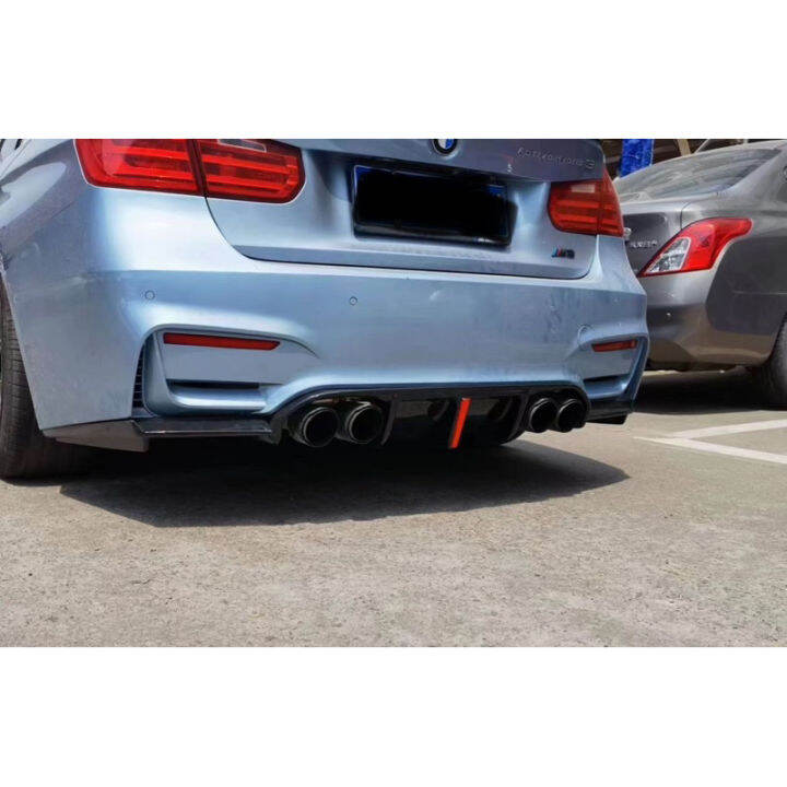 BMW f30 M3 rear diffuser with LED | Lazada