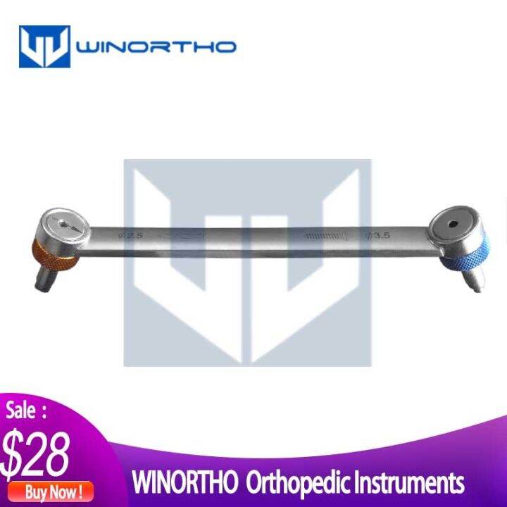 2.5Mm Dcp Drill Guide Neutral And Load Vet Veterinary Orthopedic Instruments Small Fragment ...