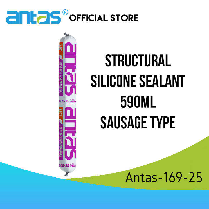 Antas 169-25 Structural Silicone Sealant 590ml Sausage | Lazada PH