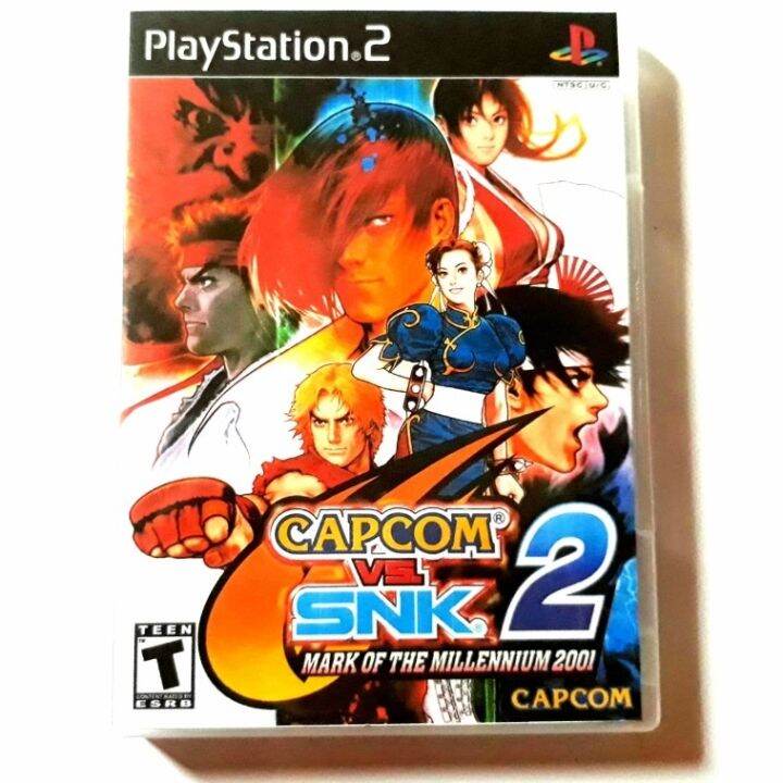 Capcom VS SNK 2 PS2 Playstation2/PS2 Game Playstation 2 Games PS2 ...