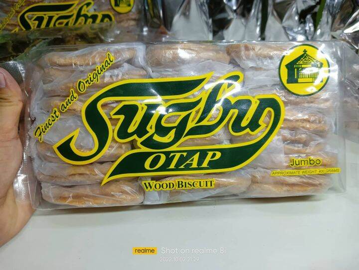 Cebu's Finest And Original SUGBU OTAP wood biscuit JUMBO 400 GRAMS per ...