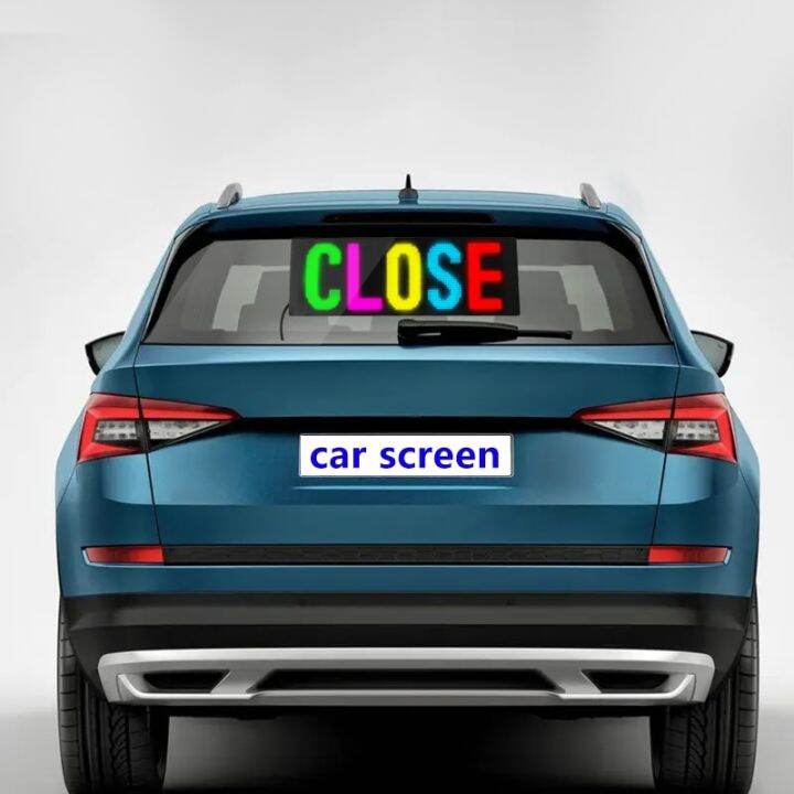 Soft LED Scrolling Sign RGB Light Display LED Bluetooth Flexible LED ...