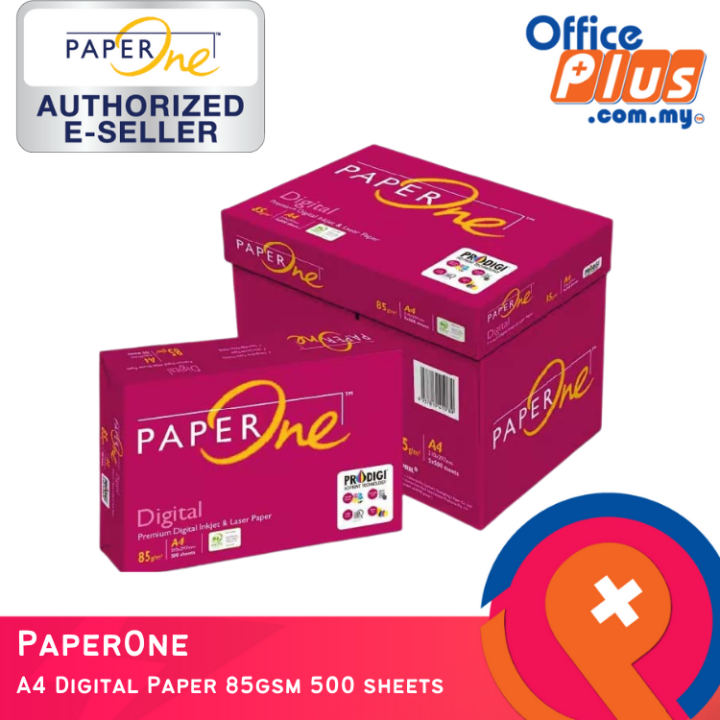 Paperone A4 Digital Paper 85gsm 500 Sheets 5 Reams Lazada