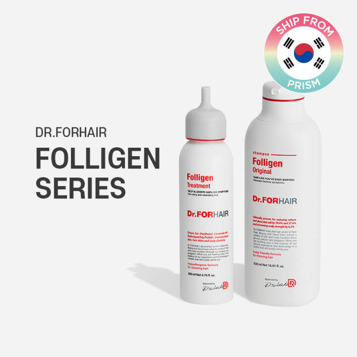 Dr.FORHAIR Folligen Series (Original Shampoo, Plus Shampoo, Treatment ...