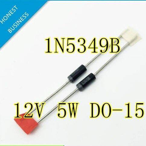 1N5349B IN5349B Zener Diode 12V 5W Dioda 12 Volt 5 Watt 1N IN 5349B ...