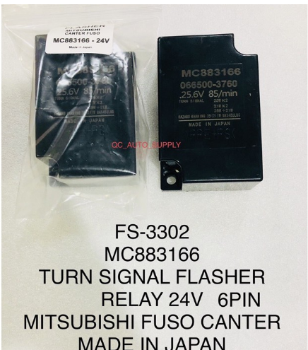 FS-3302 TURN SIGNAL FLASHER RELAY MITSUBISHI FUSO CANTER 24V | Lazada