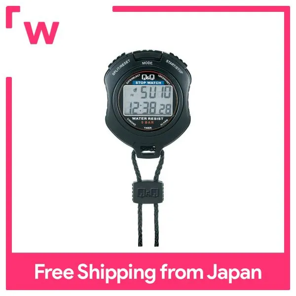 CITIZEN Q&Q Stopwatch with split timing and countdown timer HS47-001 ...