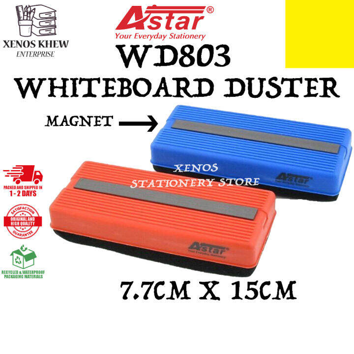 ASTAR WHITEBOARD DUSTER WD803 / ASTAR WD803 WHITEBOARD DUSTER /白板擦 (MAGNET) (READY STOCK) | Lazada