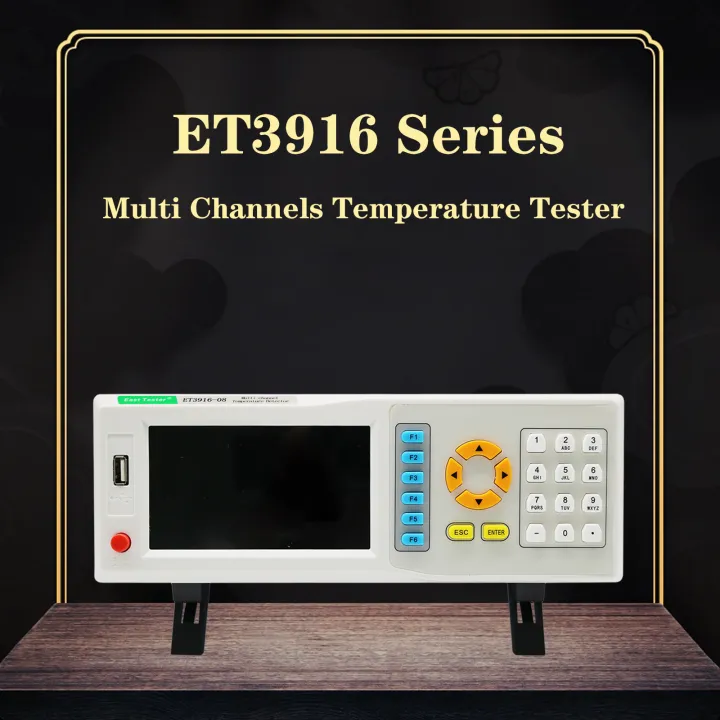 ET3916 64MV Multi Channels Temperature Inspection Detector Thermocouple ...