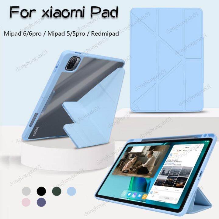 เคสแข็งกันกระแทกสำหรับแผ่น Xiaomi 6 /6pro 11นิ้วสำหรับเรดมิแพดพร้อมเคสที่ใส่ดินสอ Mipad5/5pro ...