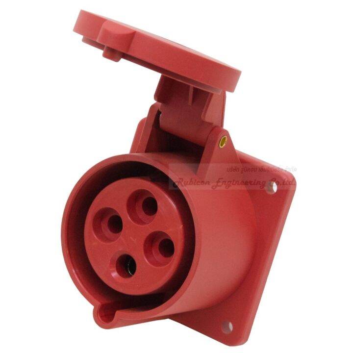 "DAKO PLUG" HTN 414 เต้ารับฝังตรง (3P+E) 16A 400V 6H IP44 | Lazada.co.th