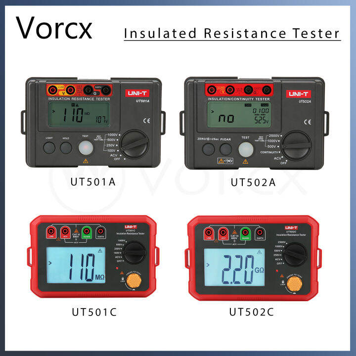 UNI-T UT500 Series Insulation Resistance Tester | Lazada