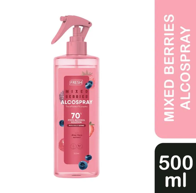 FRESH Mixed Berries Alcospray 500ml | Lazada PH