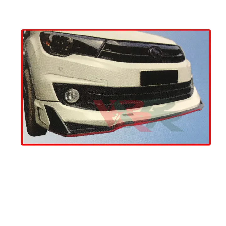 Perodua Bezza (2016) DRIVE 68 Front Skirt Skirting With Logo Bumper ...