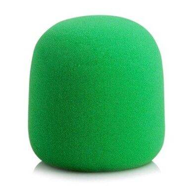 ⚡⚡ Green Microphone Foam Makapal Microphone Foam Cover Large Size Mic ...