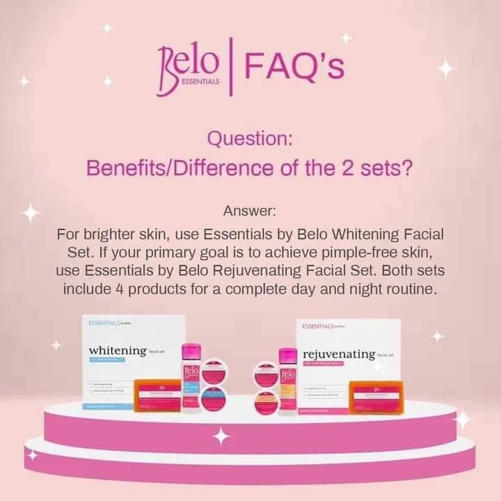 Belo Rejuvenating and Whitening Set | Lazada PH