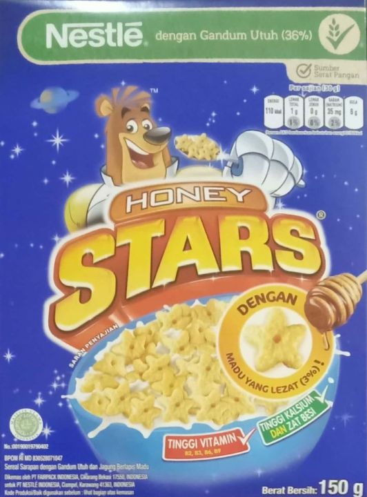 Honey Star Kemasan Box 150G / Honey Star Sereal / Honey Star | Lazada ...