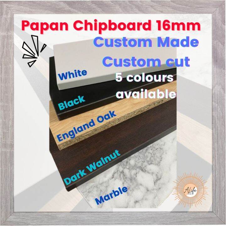 ALife World Chipboard 16MM 10 Colours Melamine Board surface with ...