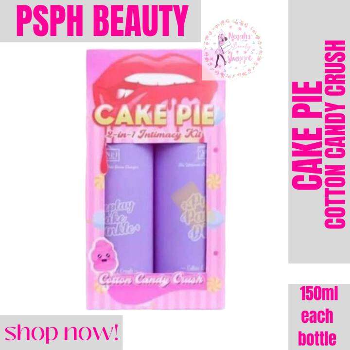 CAKE PIE 2-IN-1 INTIMACY KIT COTTON CANDY CRUSH by PSPH BEAUTY DISCREET ...