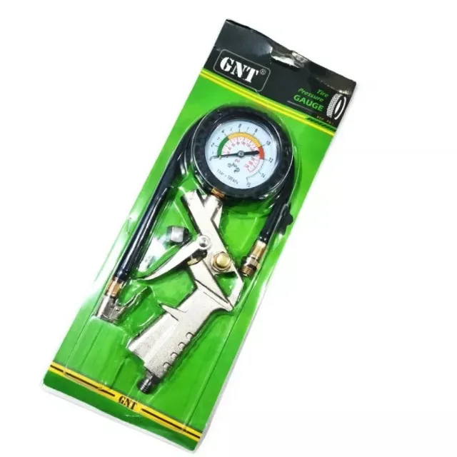 TERLARIS!!GNT spt tekiro Air Chuk Tire Inflator Pressure Gauge Pengisi ...