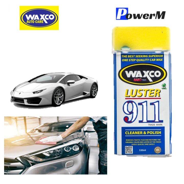 WAXCO LUSTER 911 CAR POLISH | Lazada