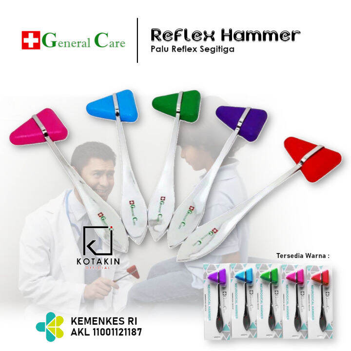 Reflek Hammer Segitiga GC / Neurological Reflex Hammers General Care ...
