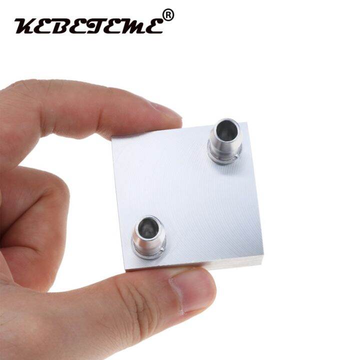 Kebeteme Silver Aluminum Cpu Radiator 40*40*12mm Water Cooling ...