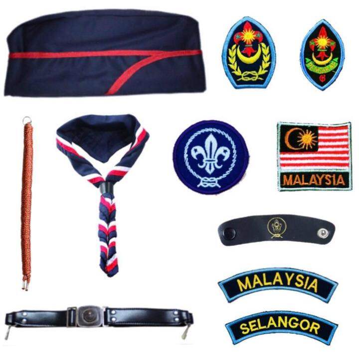 Pengakap SELANGOR Complete Badges And Accessories Package | Lazada