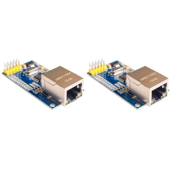 2x W5500 Ethernet Network Module Hardware Tcpip 51stm32 Microcontroller Program Over W5100 6383