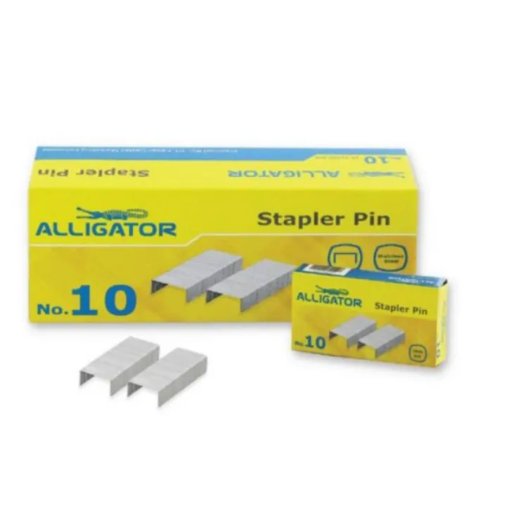 Isi Stapler Pin No 10 Mini Box Alligator | Lazada Indonesia