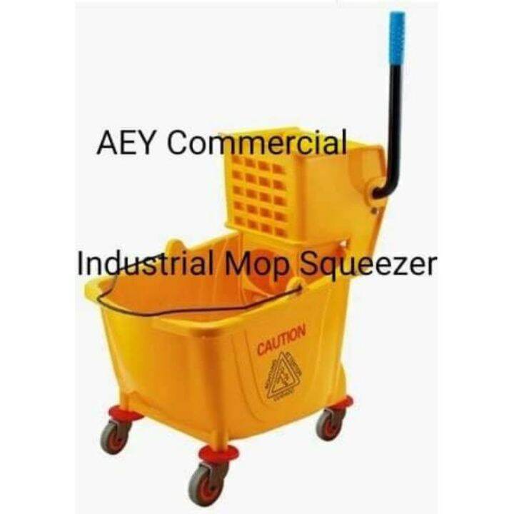 map floor cleaning ☟Heavy Duty Commercial Mop Squeezer 36L♖ | Lazada PH