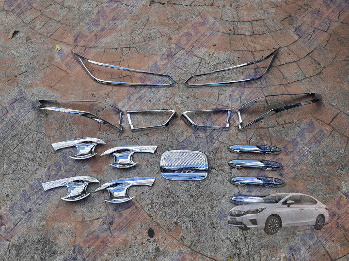 Honda City GN 2021 - 2023 S Chrome Garnish Combo | Lazada PH