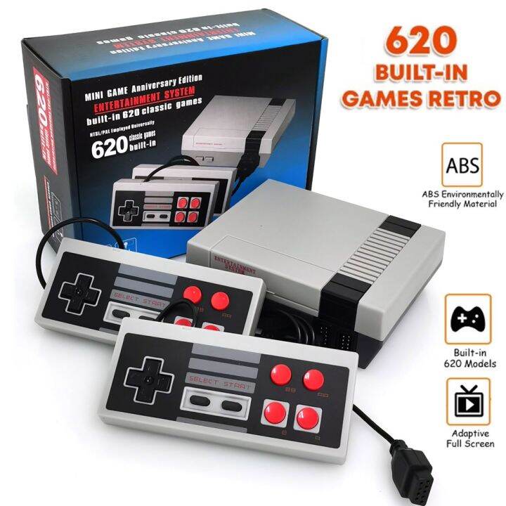Mini 8 Bit Built-In 620 Classic Games Retro FAMILY COMPUTER | Lazada PH