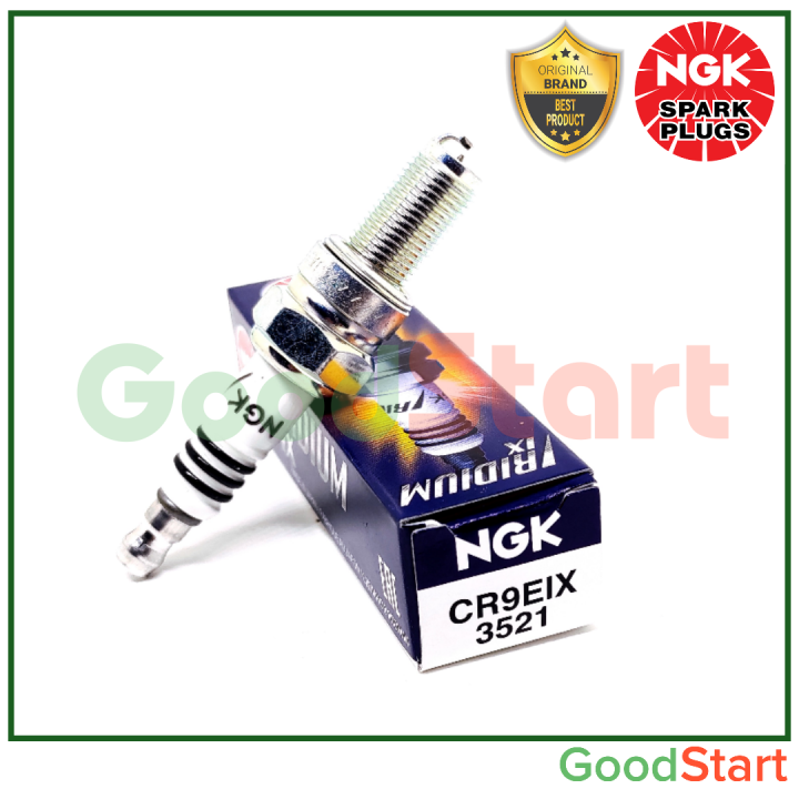 NGK IRIDIUM SPARK PLUG CR9EIX, TFX 150, GSX-R/S, NINJA, KLE VERSYS, BANDIT, XJR ETC | Lazada PH