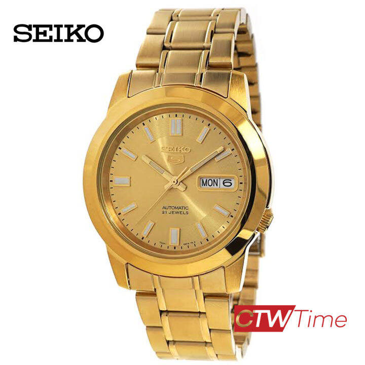 Seiko 5 Automatic นาฬิกาผู้ชาย สายสแตนเลส รุ่น SNKK20K1 (ราคาพิเศษทัก ...