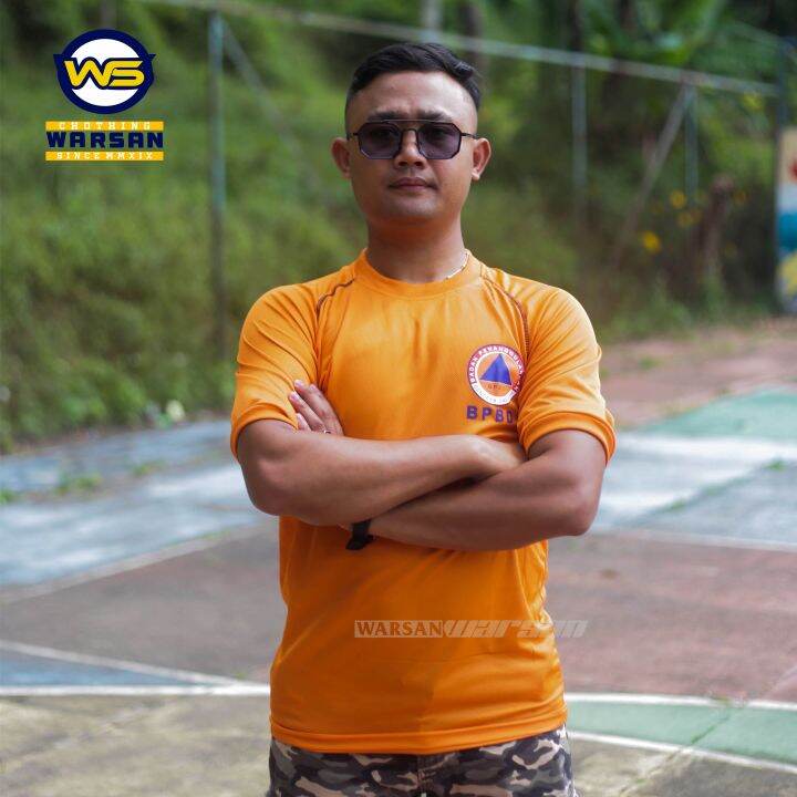 KAOS BPBD / OBLONG BPBD / BAJU BPBD LENGAN PENDEK / T-SHIRT BADAN ...
