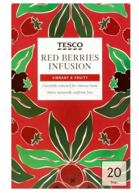 Tesco Original Tea Red Berries 20T/8g | Lazada PH