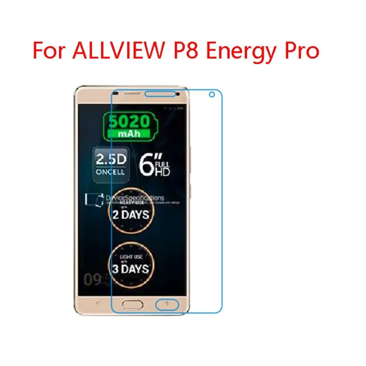 ฟิล์มกระจกป้องกัน9H แบบยืดหยุ่น,สำหรับ ALLVIEW P8 Energy Pro,5 Pro,8 ...