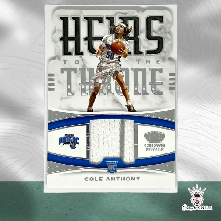 2020-21 Crown Royale Heirs to the Throne Cole Anthony RC rookie card ...