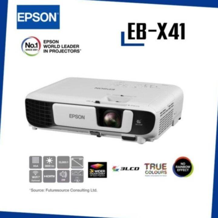 Epson EB-x41 เครื่องฉายภาพมัลติมีเดียโปรเจ็คเตอร์ | Lazada.co.th