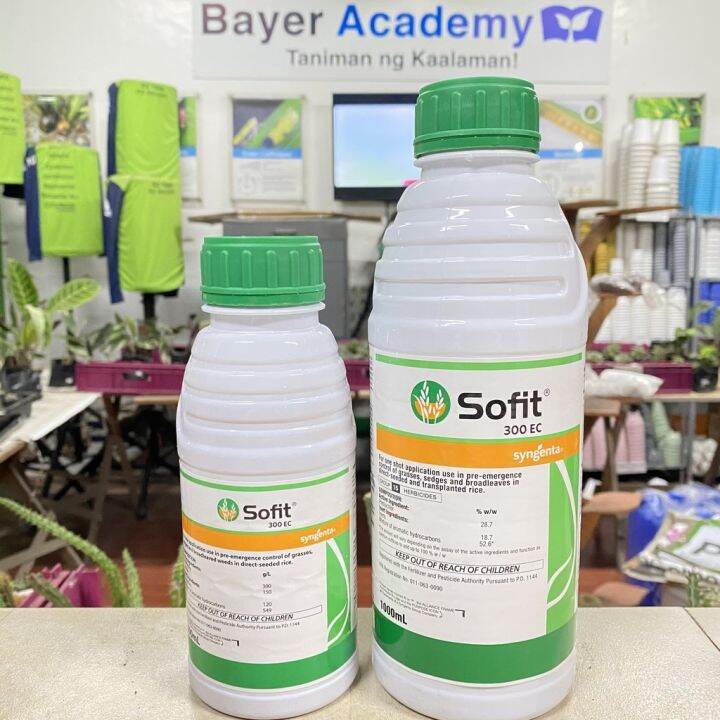 fertilizer SOFIT PRETILACHLOR 300 EC PRE-EMERGENT HERBICIDE (1L/500mL ...